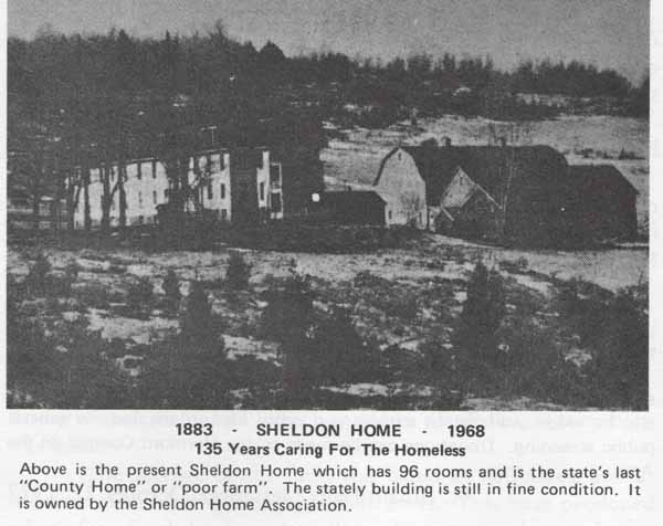Sheldon Poor Farm | Sheldon Historical Society